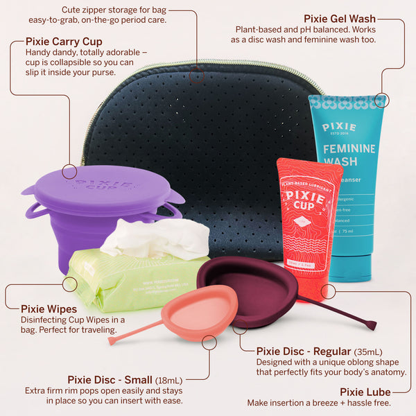 Pixie Cup | Menstrual cups and other products for period freedom