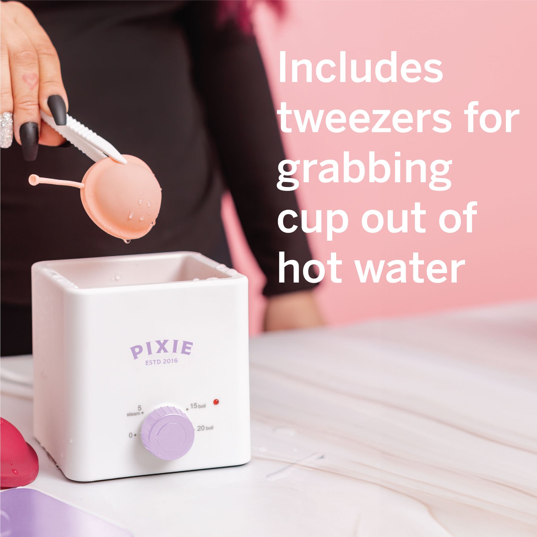 Pixie Ginny Sanitizer | Easy, Discreet Menstrual Cup Cleaning – Pixie Cup
