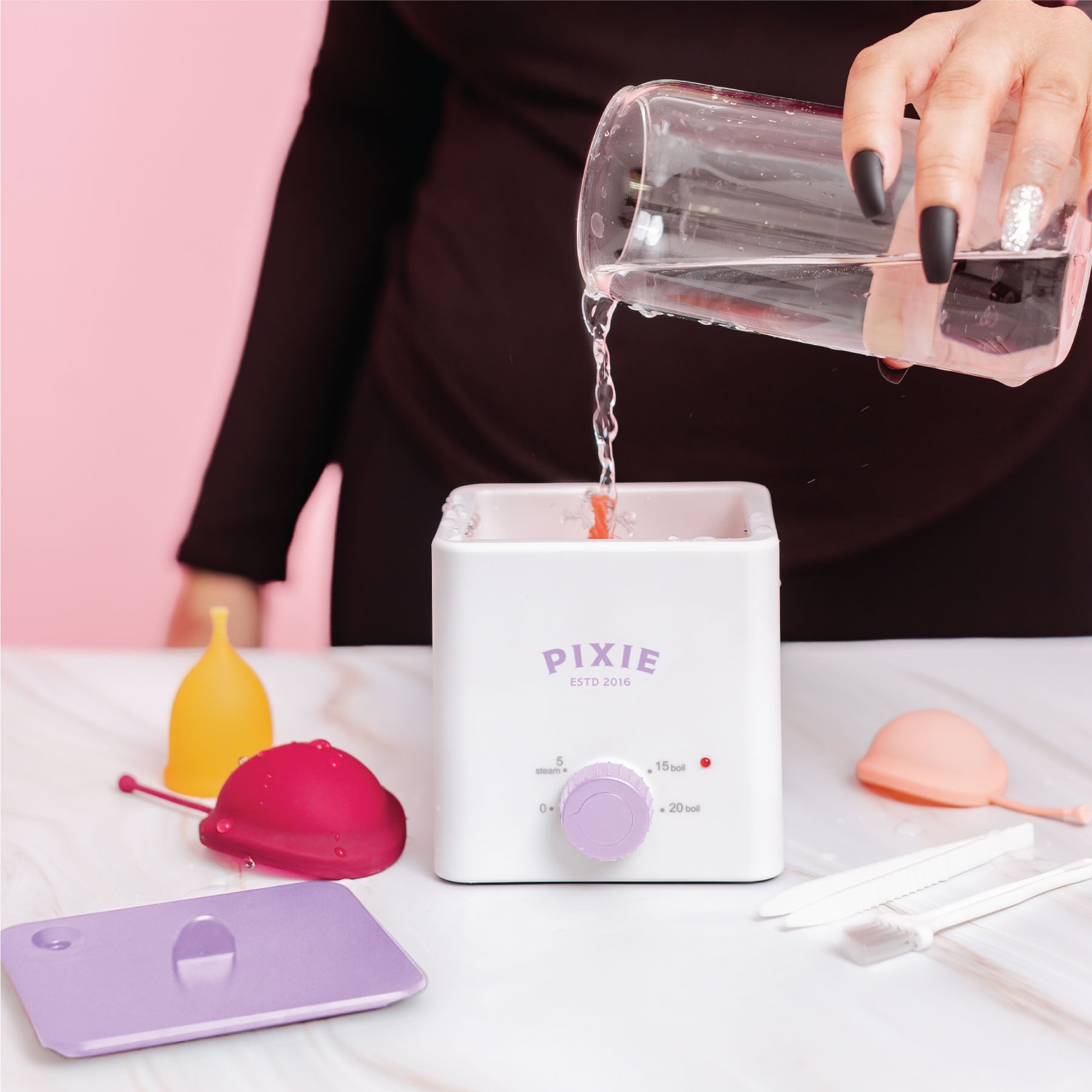 Pixie Ginny Sanitizer | Easy, Discreet Menstrual Cup Cleaning – Pixie Cup