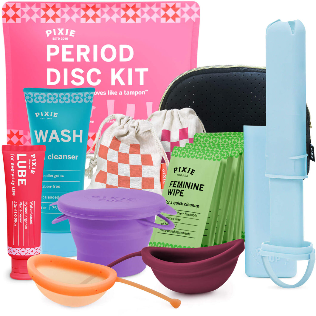 Period Disc & Applicator Kit – Pixie Cup