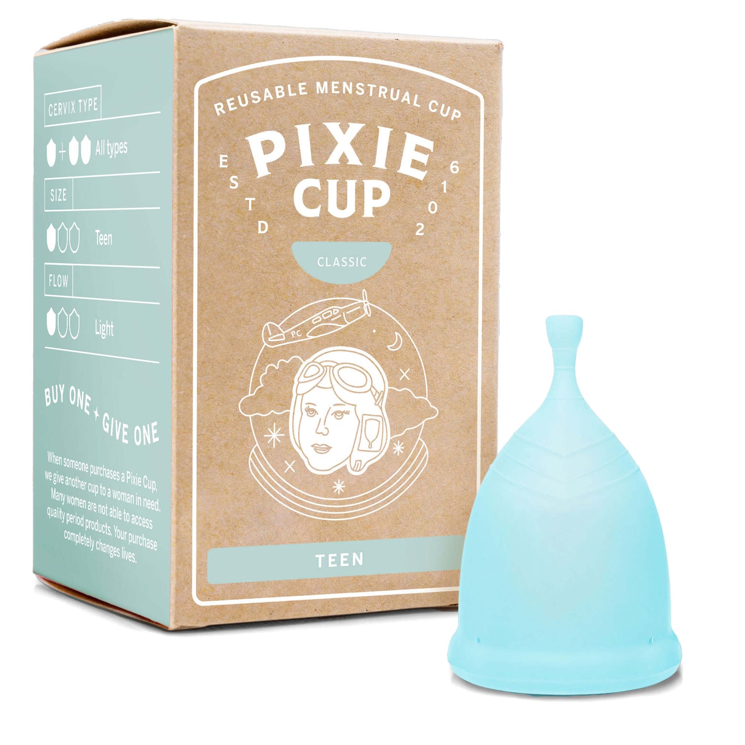 Pixie Cup | Menstrual cups and other products for period freedom